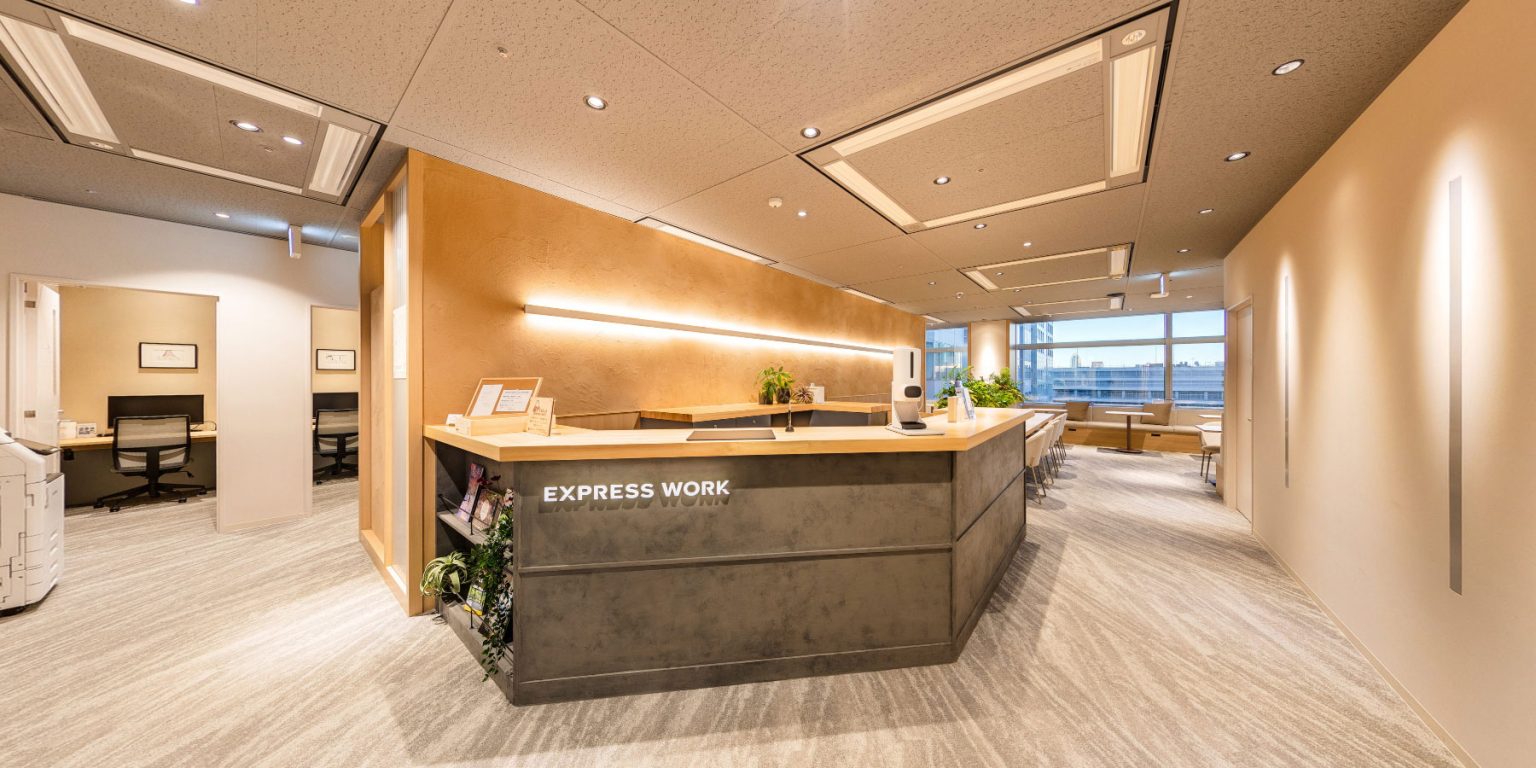 【EXPRESS WORK(エクスプレスワーク)】ビジネスのフットワークを軽くする駅直結オフィス｜BUILMILL(ビルミル)