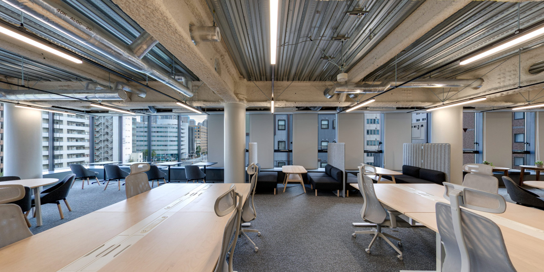 【銀座PREX East】軽やかなオフィス移転を現実にするHalfSetupオフィス｜BUILMILL(ビルミル)