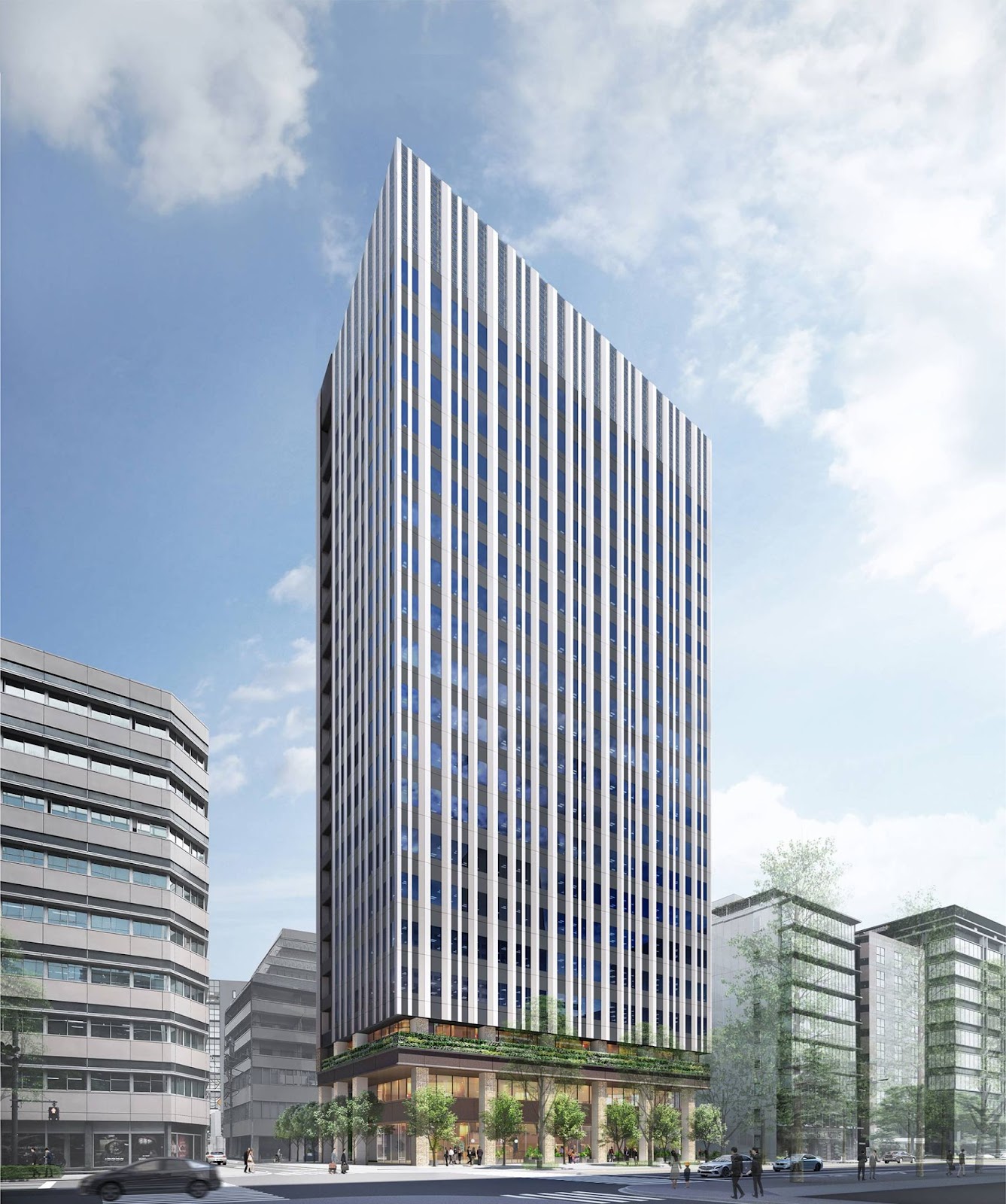 仮称)御成門計画】気品と落着きある空間で従業員のパフォーマンスを最大限引き出す｜BUILMILL(ビルミル)