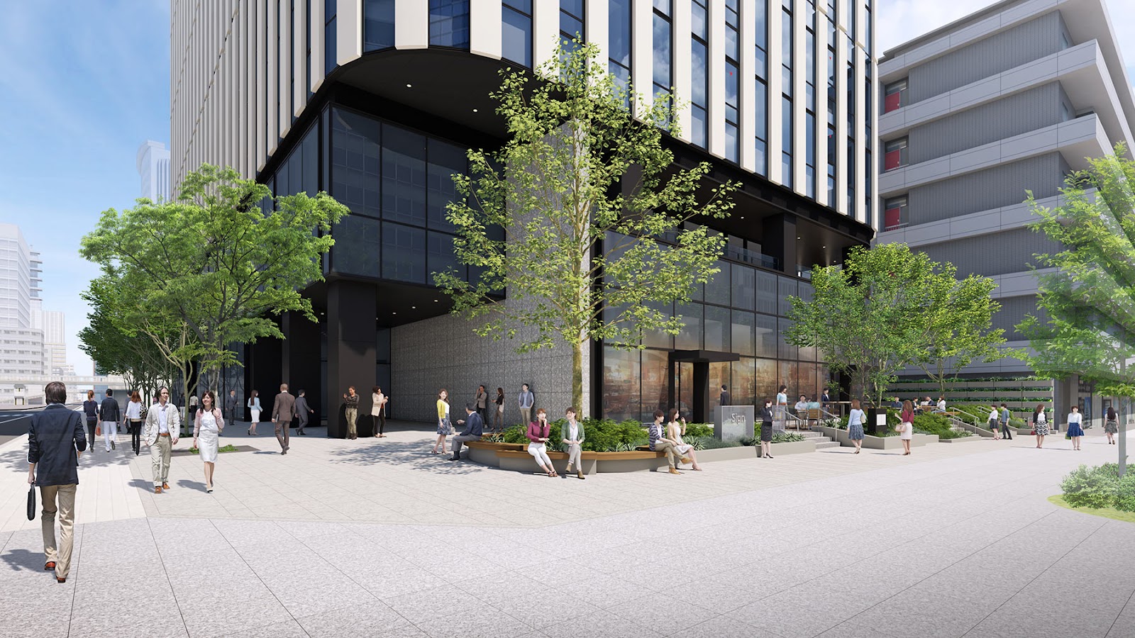 【栄トリッドスクエア】100年企業の技術集結！陶磁器の品格溢れるハイグレードオフィス｜BUILMILL(ビルミル)