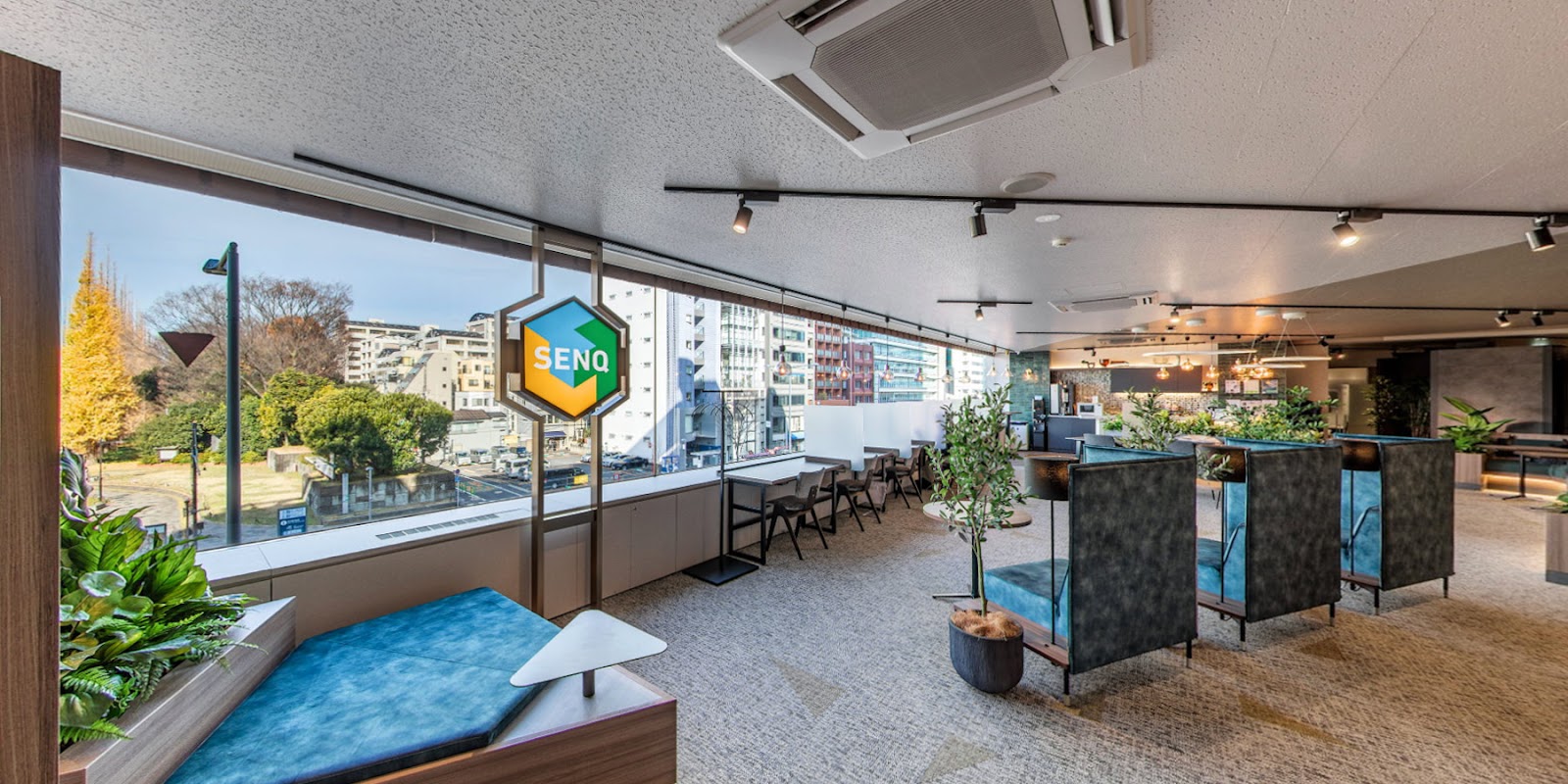 【SENQ（センク）青山並木通り】イチョウ並木に癒される！大都会の多機能オフィス｜BUILMILL(ビルミル)